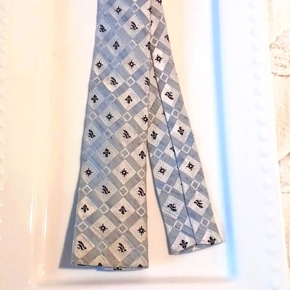 Accessories | Authentic 195s Vintage Square Bottom Tie | Poshmark